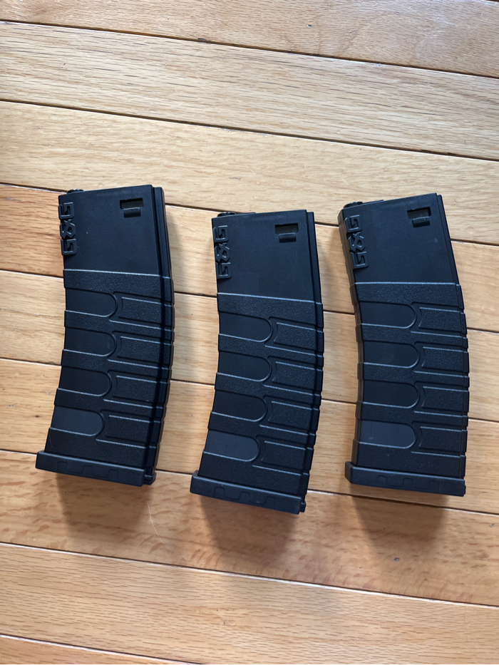 SOLD 3 g&g 120 round m4 mags | HopUp Airsoft